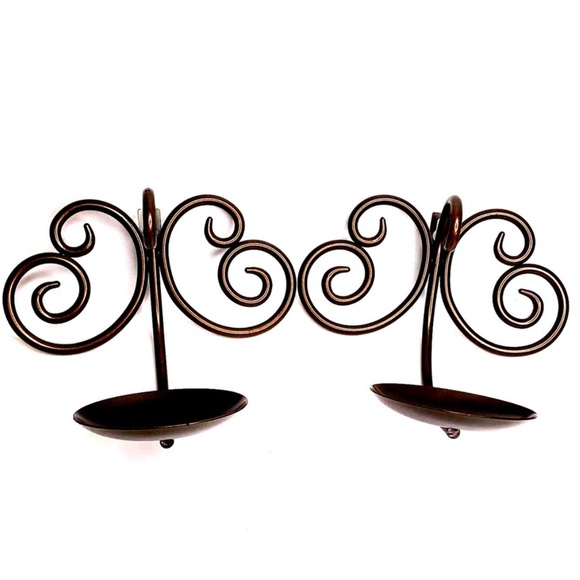 PartyLite | Accents | Partylite Viking Sconces Pair Vintage Antique ...